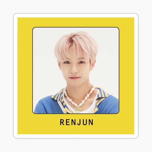 "NCT Resonance Renjun" Sticker for Sale by wwjkhsk | Redbubble