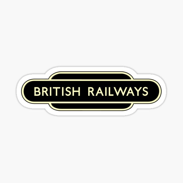 "British Railways logo, (1948 - 67)" Sticker for Sale by 2cimage ...