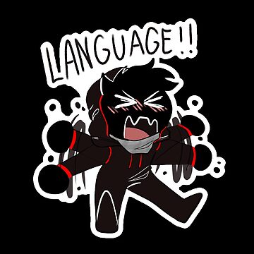 "BBH LANGUAGE" Sticker for Sale by mulkymain | Redbubble