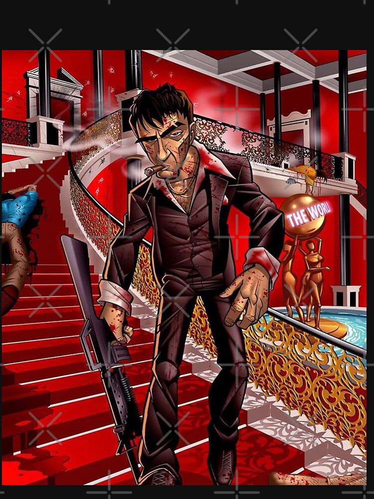 "SCARFACE" T-shirt for Sale by DleVerified | Redbubble | scarface t ...