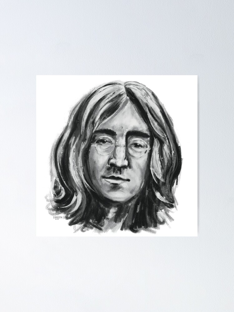 "John L. a famous musician from Liverpool (one of the fab four)" Poster for Sale by Malgo ...