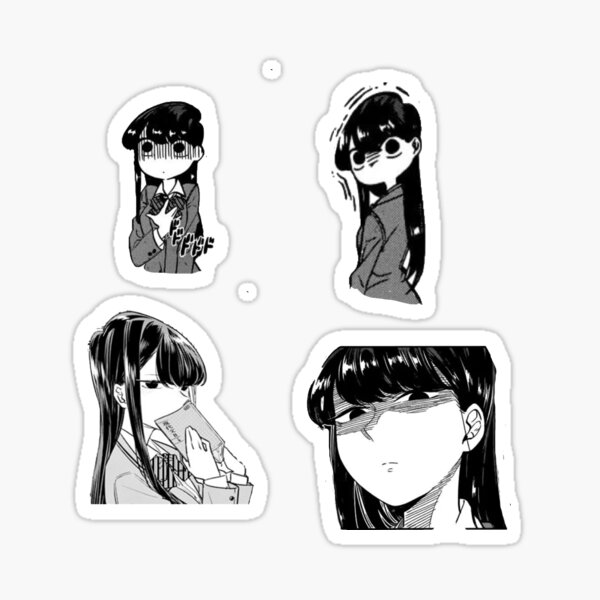 "STICKER PACK - Komi-san" Sticker for Sale by StickersMaker4U | Redbubble