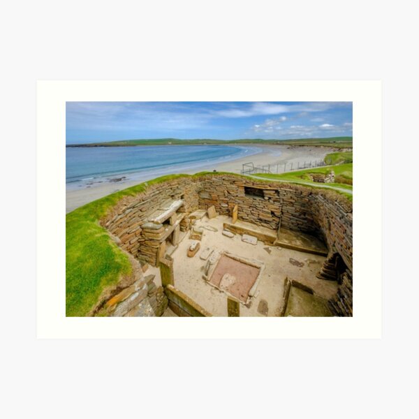 Skara Brae Art Prints | Redbubble