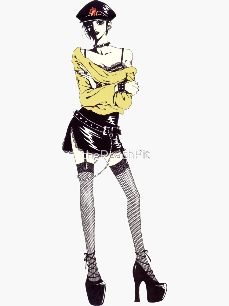 "Nana Osaki Full Body" Sticker for Sale by thePeachPit | Redbubble