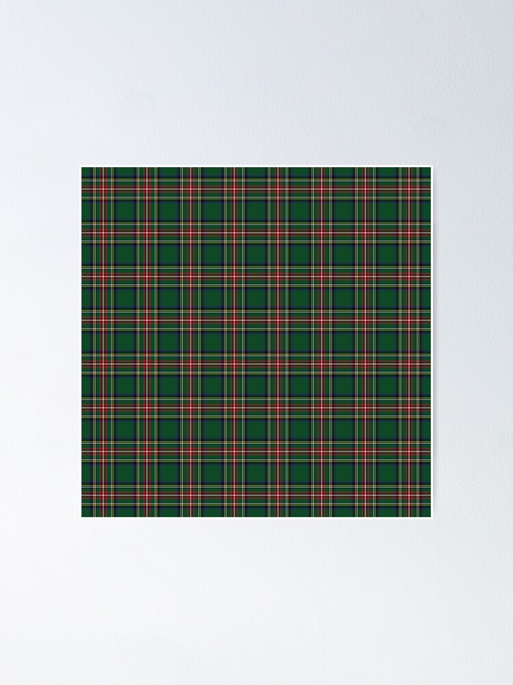 Princess Mary Tartan Plaid Poster For Sale By 89black Redbubble