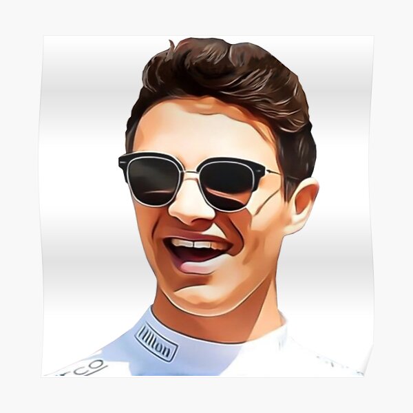 "Lando Norris - Pretty Face" Poster by engyles | Redbubble