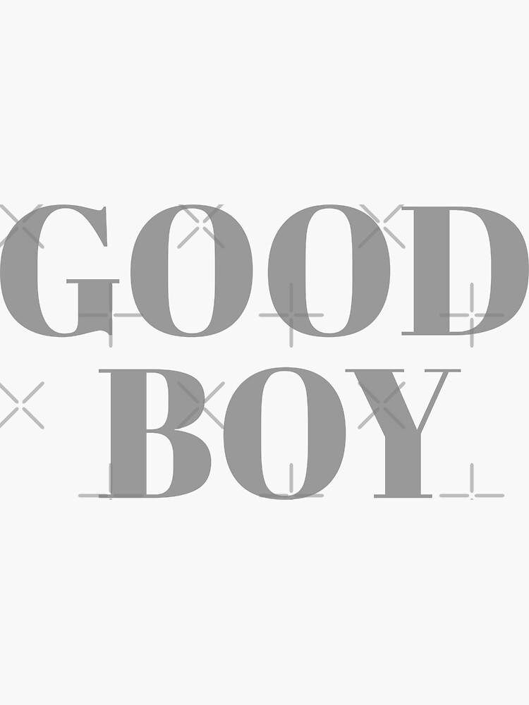 "good boy" Sticker for Sale by kpop-kdramashop | Redbubble