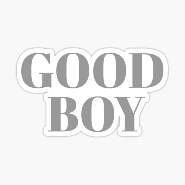 "good boy" Sticker for Sale by kpop-kdramashop | Redbubble
