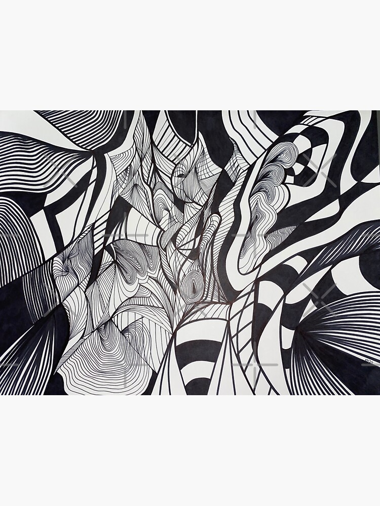 "Line art cool design " Sticker for Sale by kdjekovic1989 | Redbubble