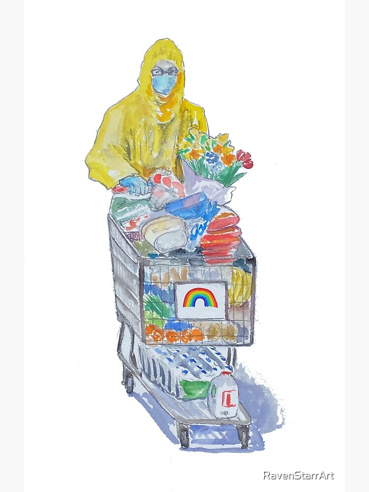 "2020 Essential Shopper" Sticker by RavenStarrArt | Redbubble