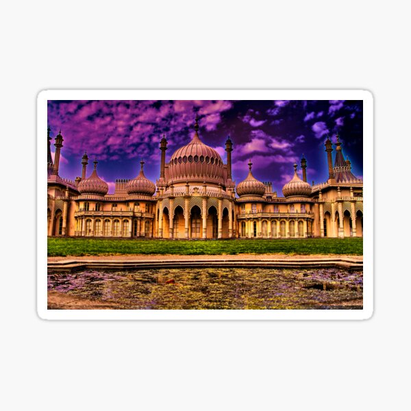 "The Royal Pavilion " Sticker for Sale by LudaNayvelt | Redbubble