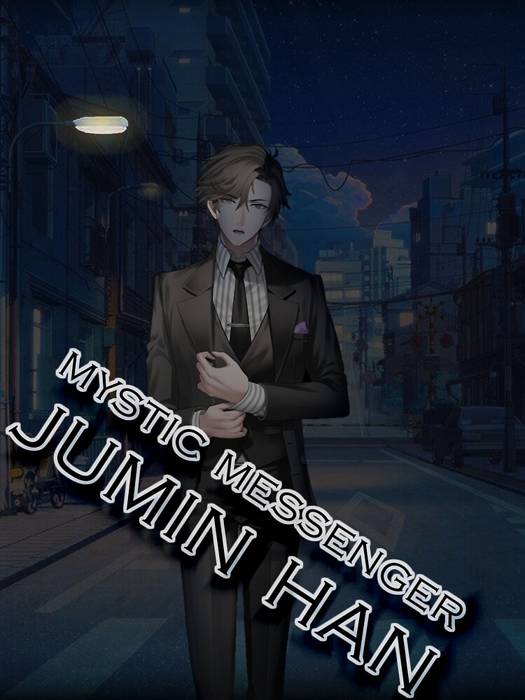 "Mystic Messenger Jumin Han night city " Sticker for Sale by ...