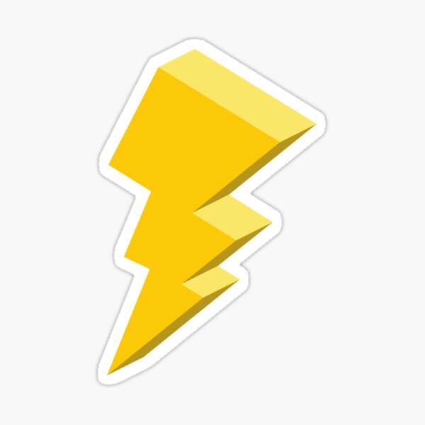 "Electricity" Sticker for Sale by Samuelvb | Redbubble