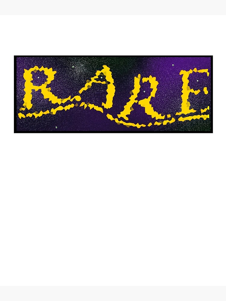 "Rare logo brand tshirt design" Poster for Sale by Gastrox | Redbubble