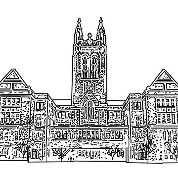 "Gasson Sketch" Art Board Print for Sale by esw22 | Redbubble