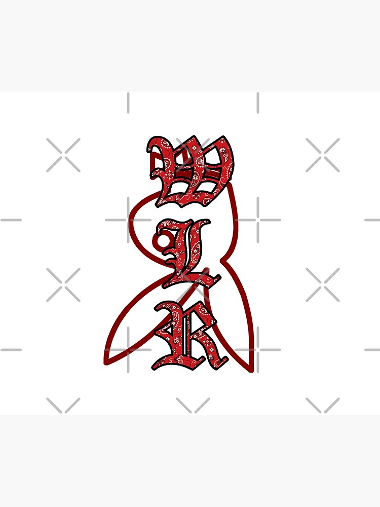 "Whole Lotta Red Symbol - Carti" Art Print by Frallo | Redbubble