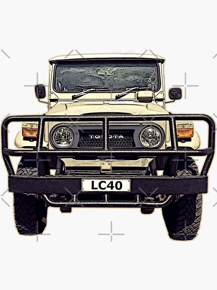 "40 Series Badge" Sticker for Sale by safetysam | Redbubble