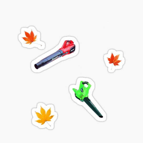 "Leaf Blower Pattern" Sticker for Sale by VsTheInternet | Redbubble