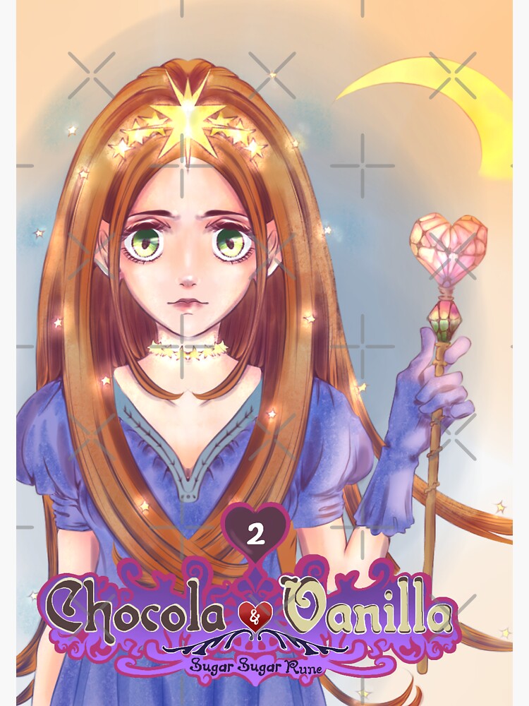 "(WHITE) sugar sugar rune- chocola" Sticker for Sale by Smilingfacadee ...