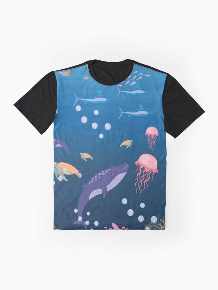 "sea Life" T-shirt by Crashworld2 | Redbubble