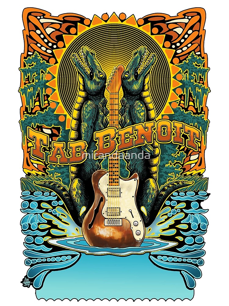 "Tab Benoit " T-shirt for Sale by mirandaanda | Redbubble | tab benoit ...