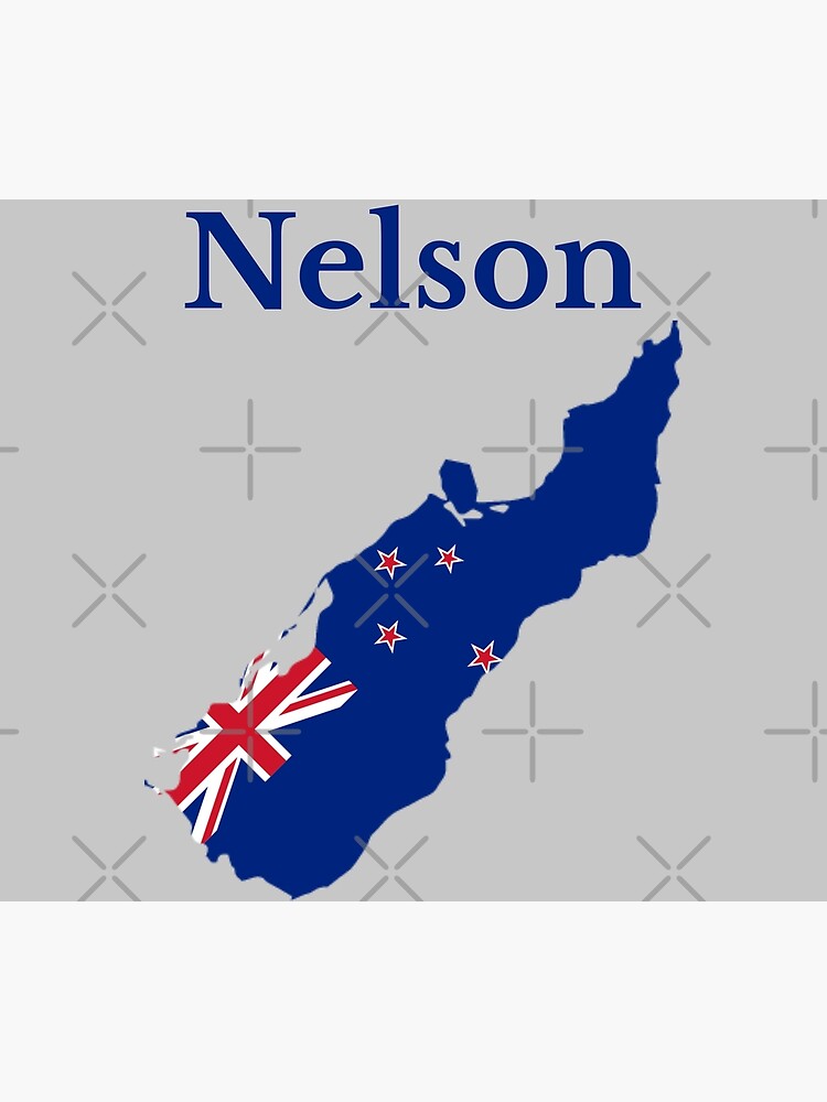 "Nelson City Map , New Zealand Region." Poster by marosharaf | Redbubble
