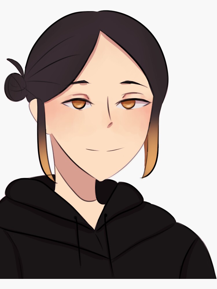 "Kozume kenma timeskip art kodzuken" Sticker by aesthetictsukki | Redbubble