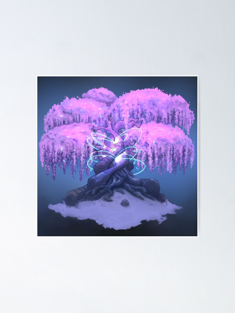 "Fae Tree" Poster for Sale by Skoobasart | Redbubble