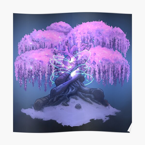 "Fae Tree" Poster for Sale by Skoobasart | Redbubble
