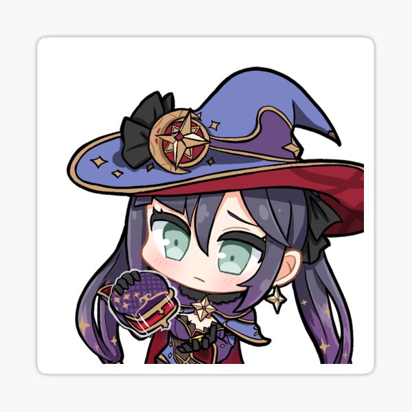 "Peeking Mona no Mora - Genshin Impact" Sticker for Sale by pseudop ...
