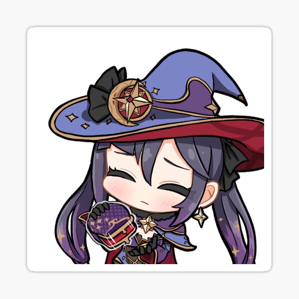 "Peeking Mona no Mora Again - Genshin Impact" Sticker for Sale by ...