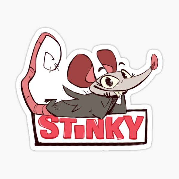 "Stinky" Sticker by beffalumps | Redbubble