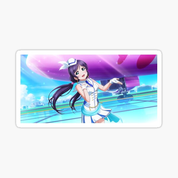 "nozomi tojo ~wonderful rush~" Sticker for Sale by celestialuden1 ...