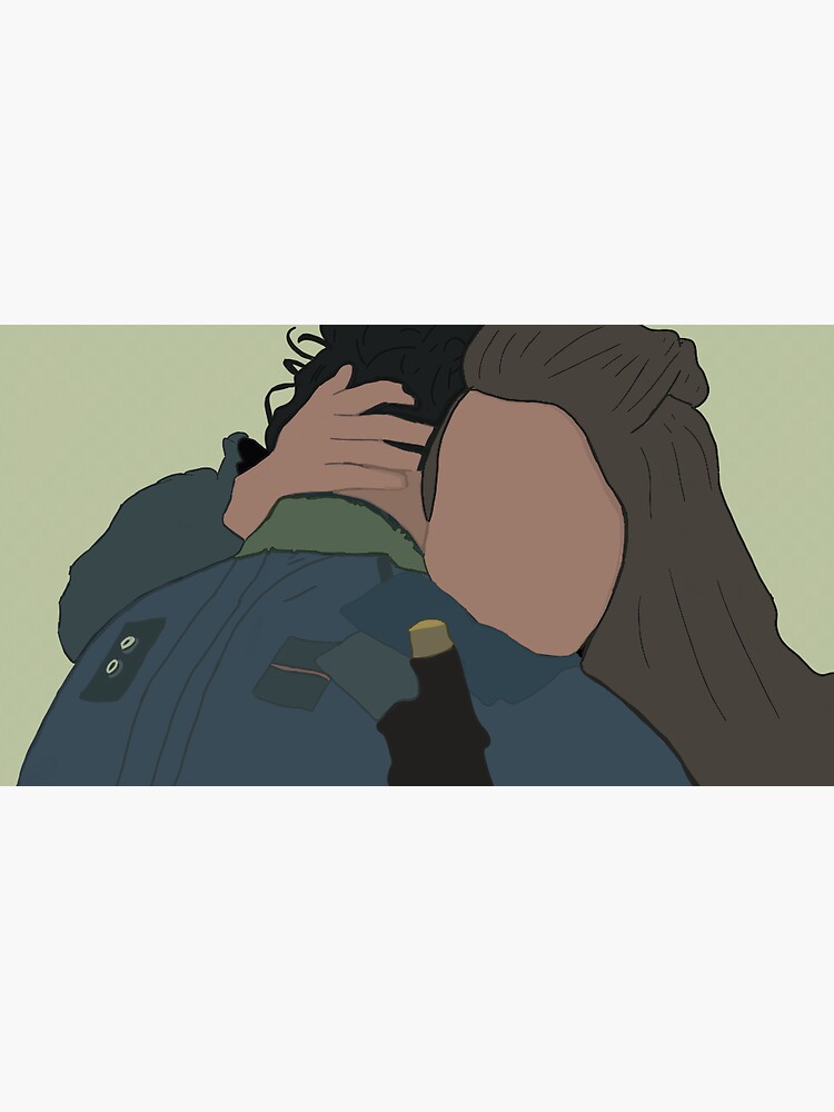 "Bellamy and Octavia hugging" Sticker for Sale by The100spntw | Redbubble