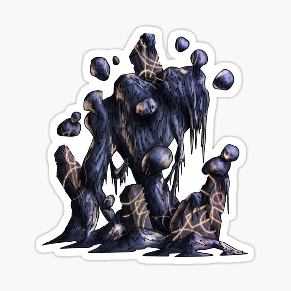 "Ubbo-Sathla" Sticker for Sale by danielmarcoart | Redbubble