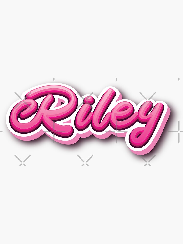 "Riley" Sticker for Sale by ProjectX23 | Redbubble