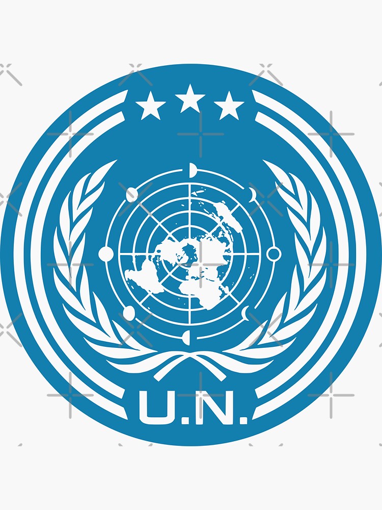 Pegatina «La muestra del logotipo de Expanse Earth UNN» de NerdsLoot ...