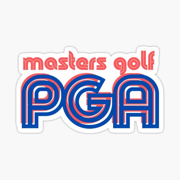 " golf master pga stickers" Sticker by chigara | Redbubble