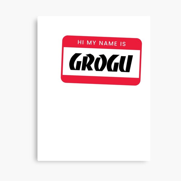 Grogu Canvas Prints | Redbubble