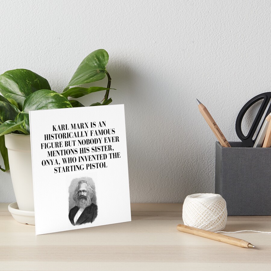 Lámina rígida «Hermana de Karl Marx, Onya, quien inventó la pistola de ...