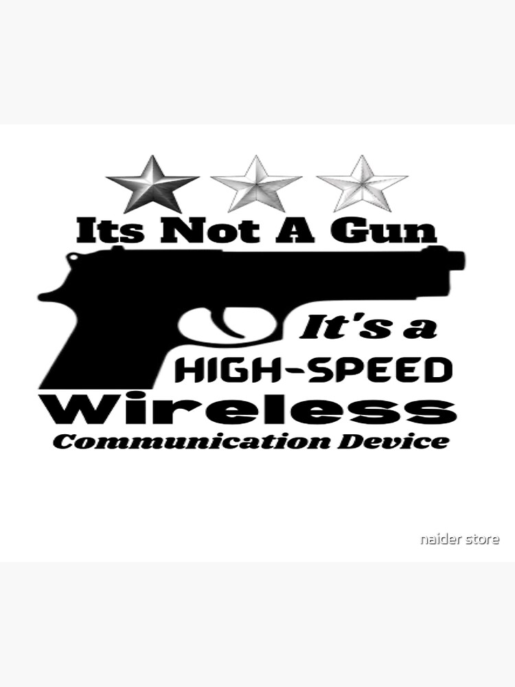 "Its Not A Gun Meme - Funny Its Not A Gun" Greeting Card for Sale by ...