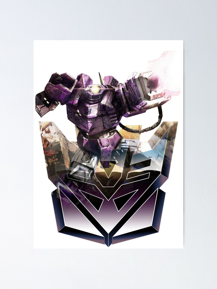 "Shockwave" Poster by planetcybertron | Redbubble