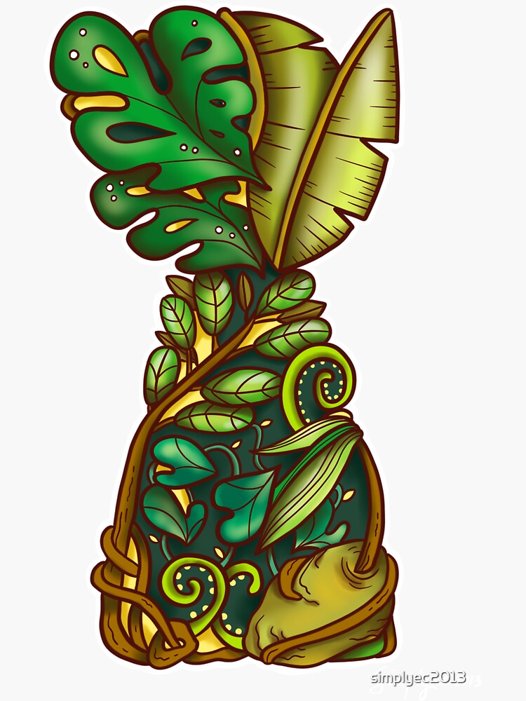 "Guam Latte Stone Foliage" Sticker for Sale by simplyec2013 | Redbubble