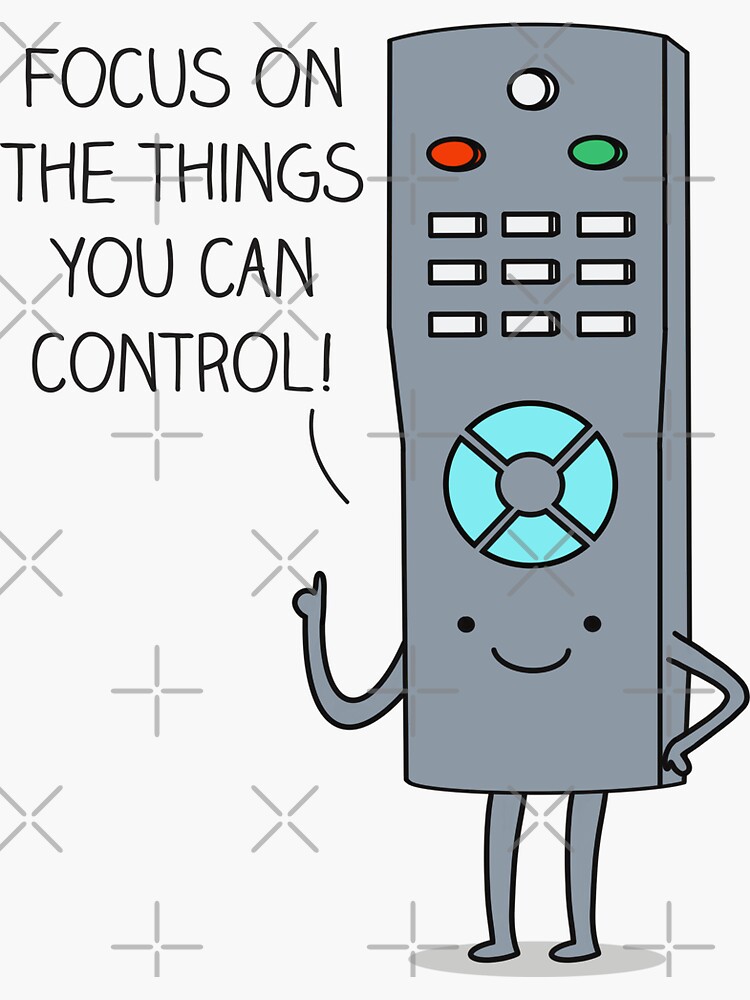 "Control" Sticker for Sale by Milkyprint | Redbubble