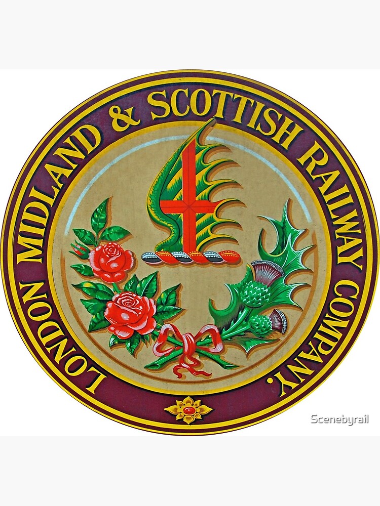 "LMS Railway emblem" Photographic Print by Scenebyrail | Redbubble