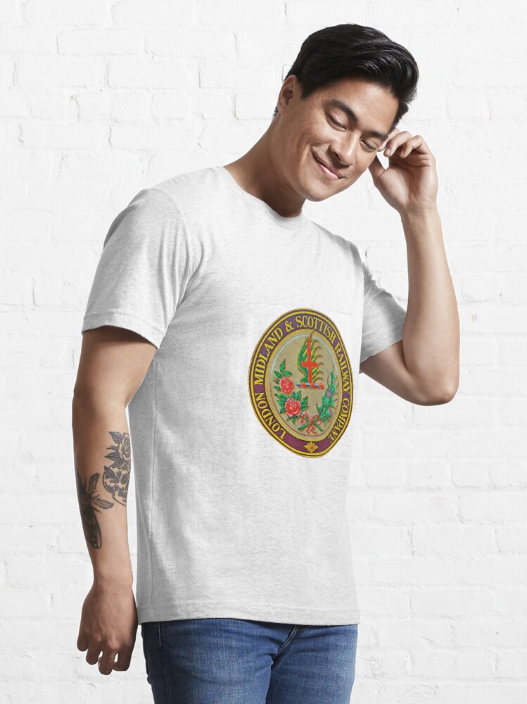 "LMS Railway emblem" T-shirt for Sale by Scenebyrail | Redbubble | lms ...
