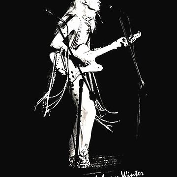 "Johnny Winter" Poster for Sale by PratamaStore | Redbubble