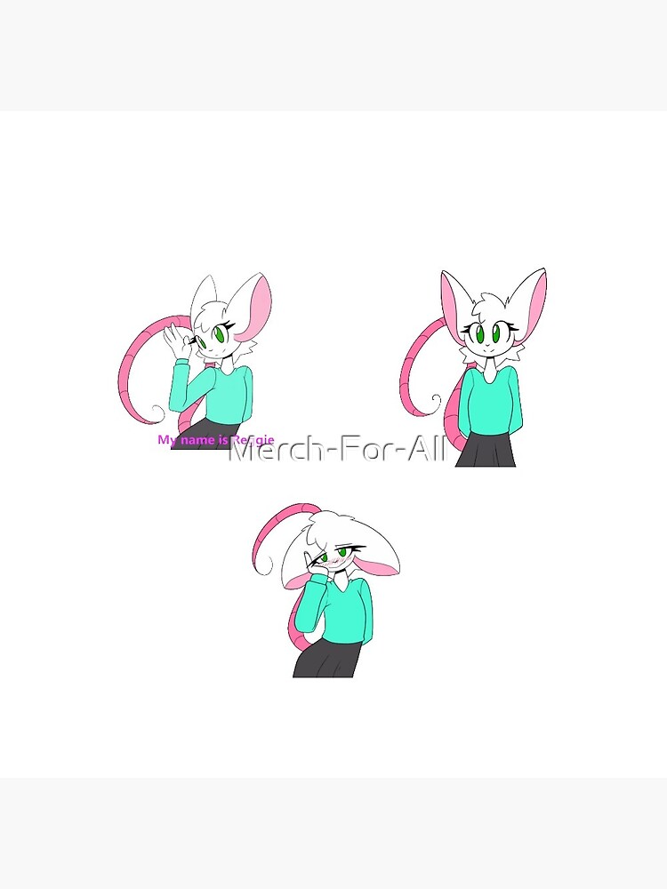 "Reggie The Mouse" Pin by Merch-For-All | Redbubble