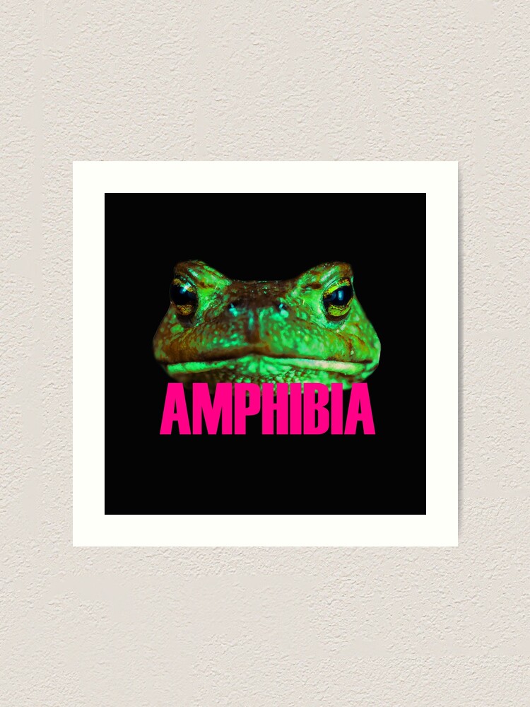 "Amphibia- frog." Art Print by designow | Redbubble