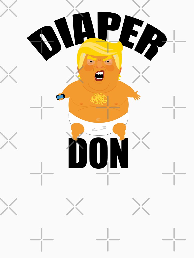 "DiaperDon Windel Don Donald Trump Baby" T-Shirt von lacato | Redbubble